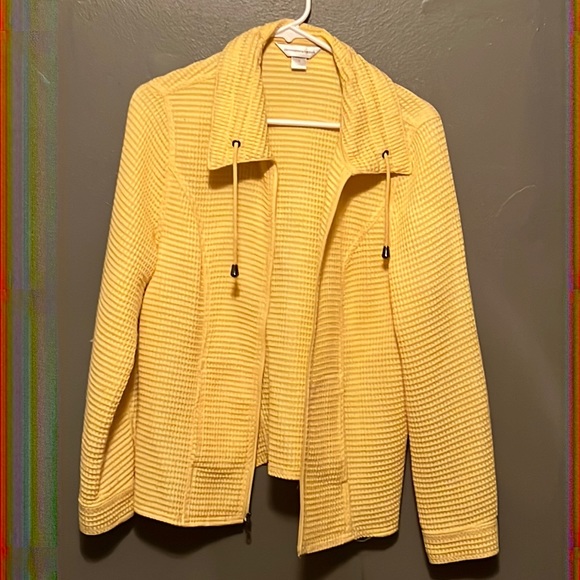 Christopher & Banks | Jackets & Coats | Blazer Zipper Front With ...